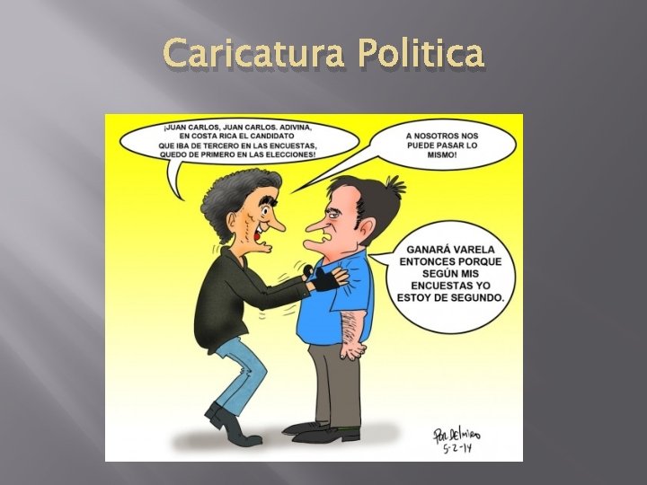 Anlisis de una caricatura poltica Alumnos Alex Luo