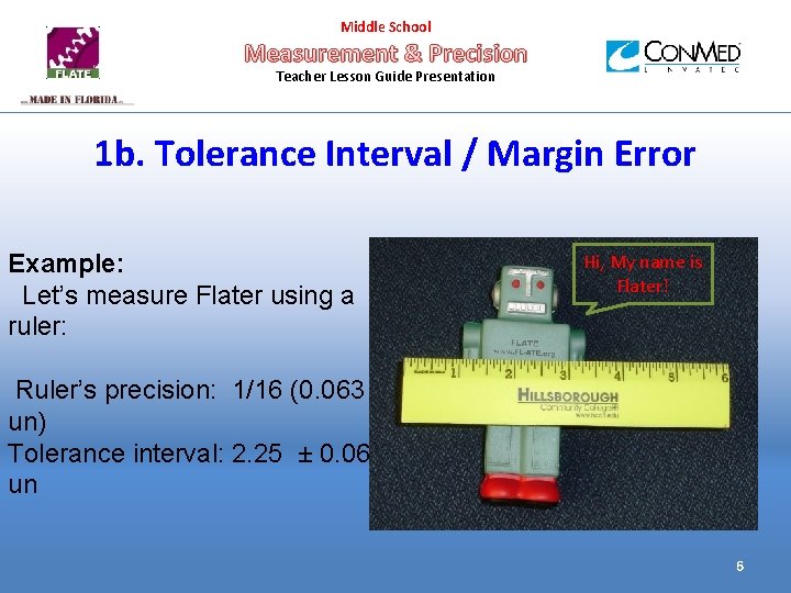 Middle School Measurement Precision Teacher Lesson Guide Presentation