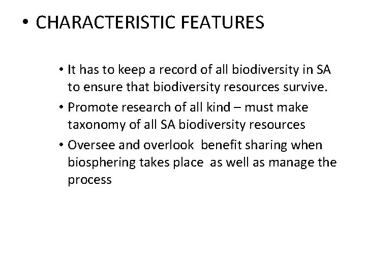 CONSERVATION OF BIODIVERSITY INTRODUCTION BIODIVERSITY definition ...