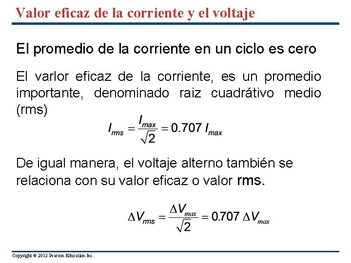 CORRIENTE ELCTRICA CONTINUA O CORRIENTE ELCTRICA ALTERNA El