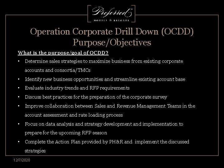 2017 Operation Corporate Drill Down OCDD 1272020 Operation