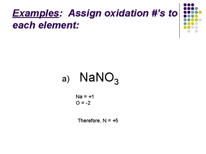 Redox Reactions Chapter 18 O 2 OxidationReduction Redox