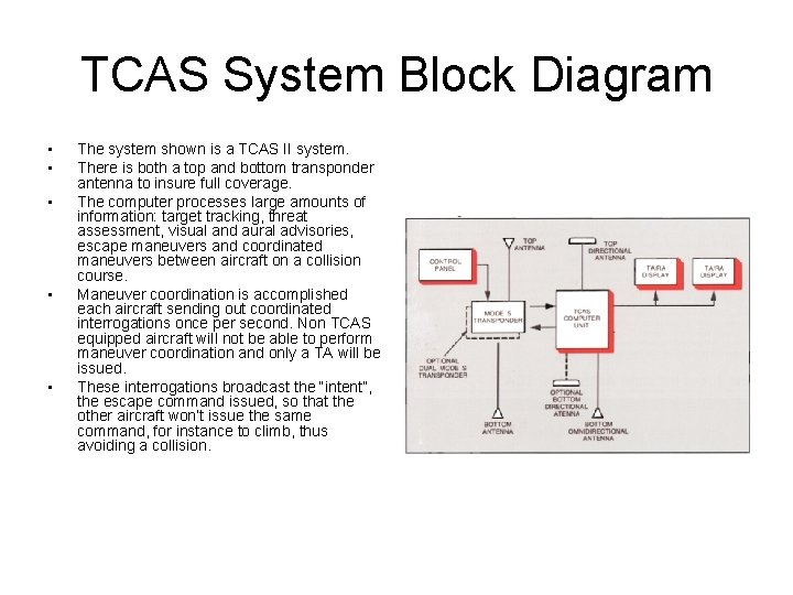 Chapter 20 Traffic Alert and Collision Avoidance System