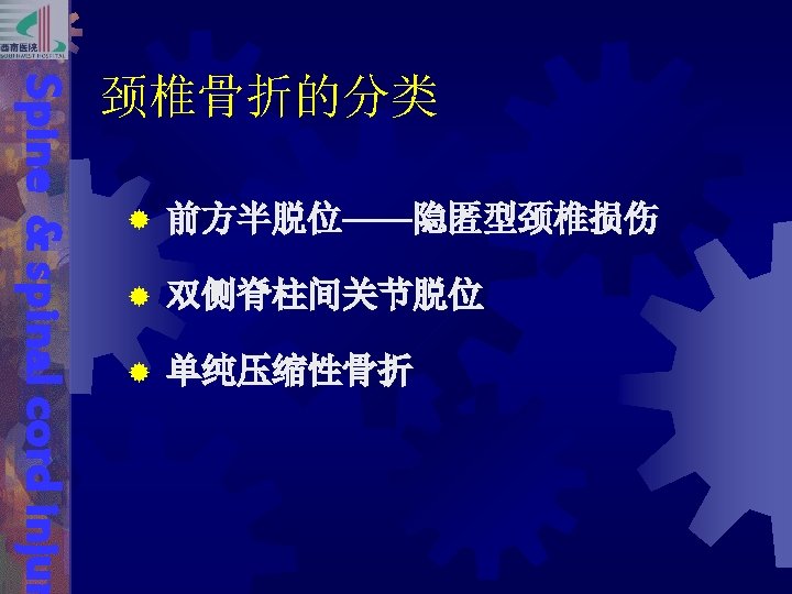 Spine spinal cord injur Spine spinal cord injury