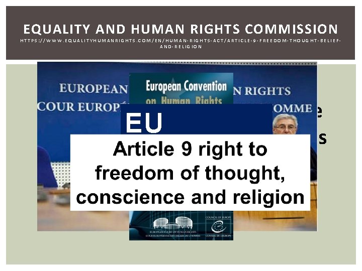 VEGANISM AS A PROTECTED BELIEF IN HUMAN RIGHTS