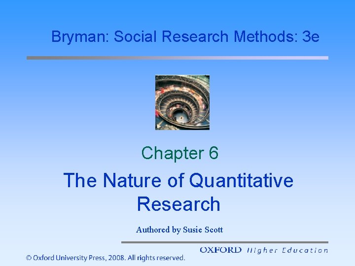 Bryman Social Research Methods 3 e Chapter 6
