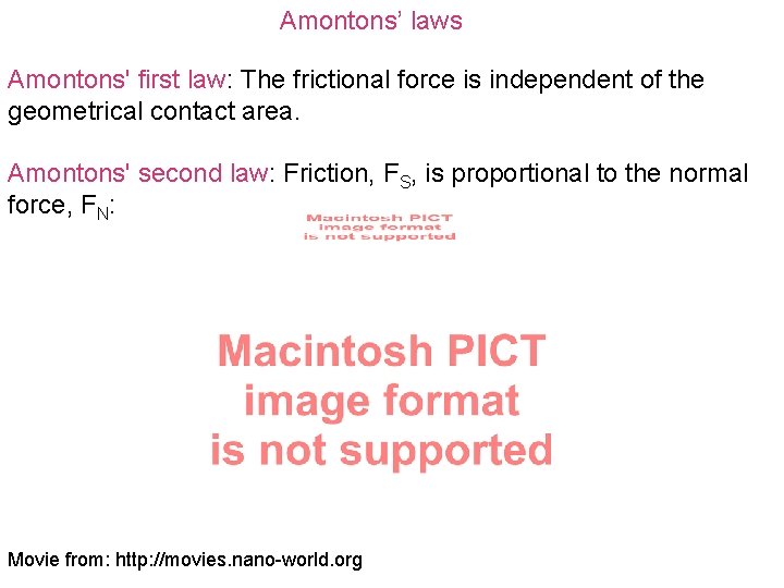 Friction Why friction Because slip on faults is