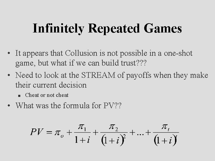 Managerial Economics Business Strategy Chapter 10 Game Theory