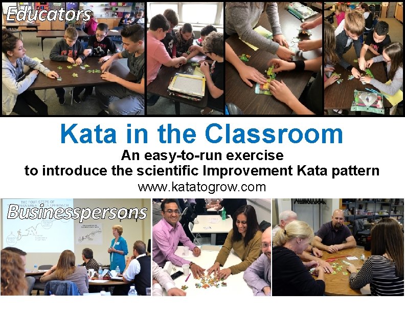 Educators Kata in the Classroom An easytorun exercise