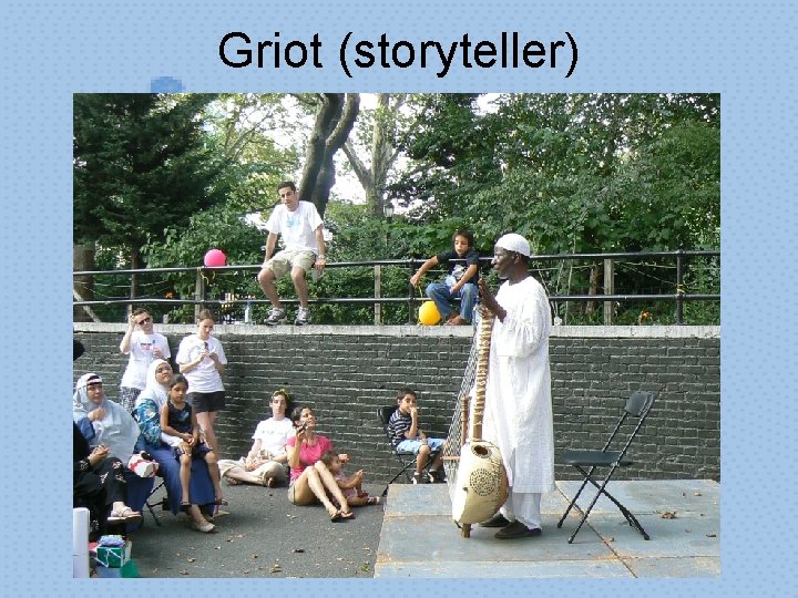 West African Culture Powerpoint presentation created by Sally