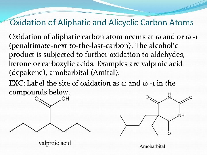 Metabolic Changes of Drugs and Related Organic Compounds