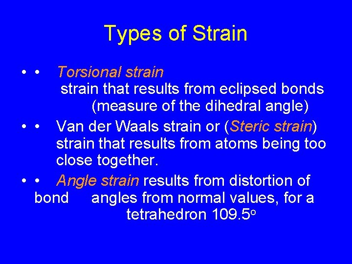 Chapter 2 An Introduction to Organic Compounds Conformations