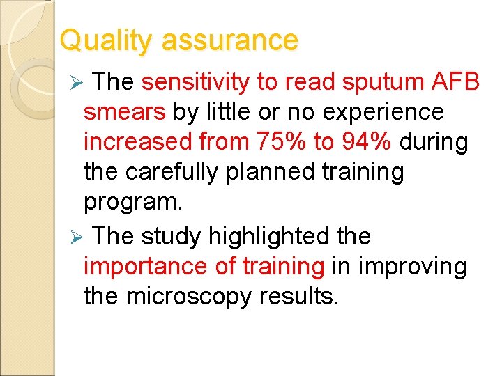 AFB Staining Microbiology Department KUMS Dr Mohajeri History