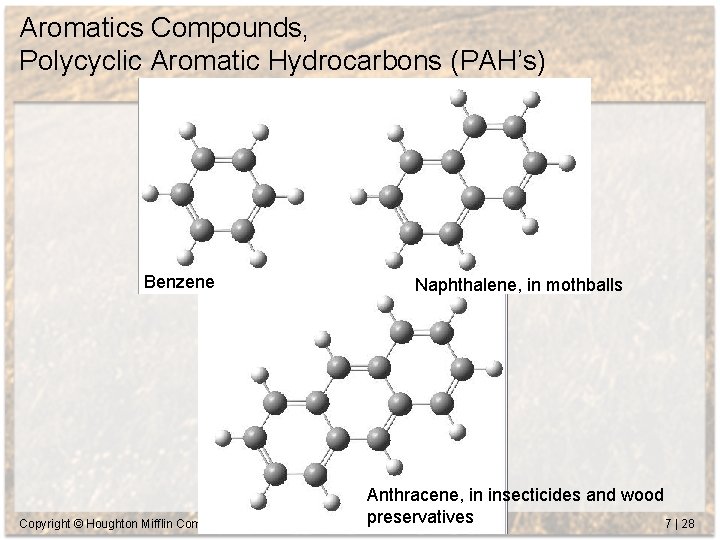 Organic chemistry is the study of the properties