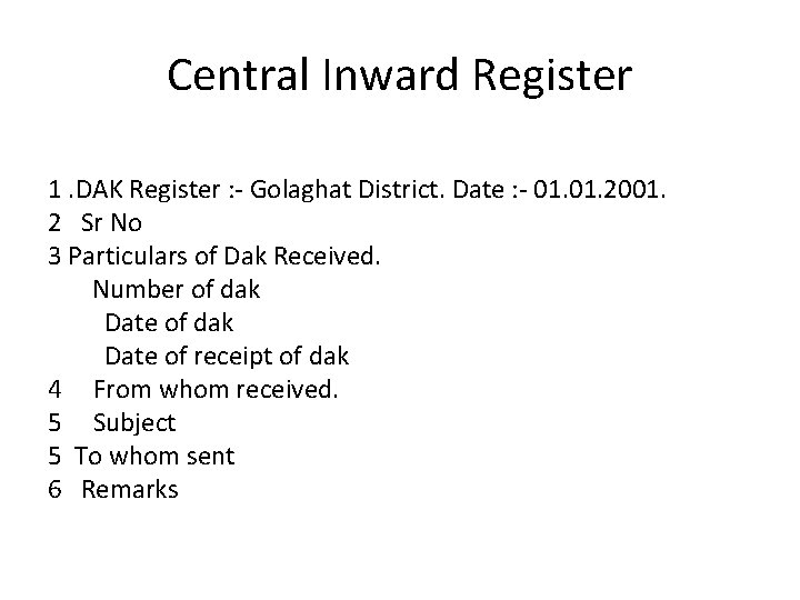Tapal System Mrunalini Sawant Common Office Functions Collecting