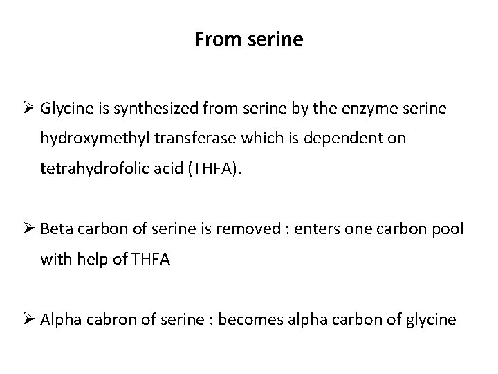 Metabolism of Glycine Dr Ketki K Assistant Professor