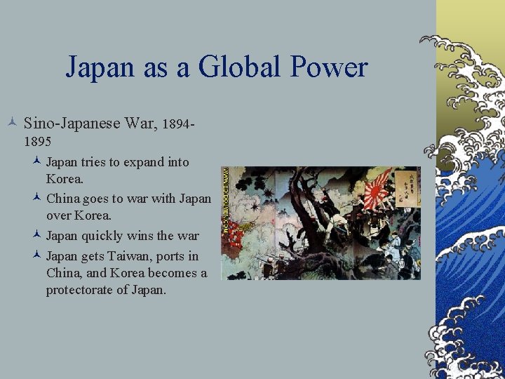 Industrialization in Japan and the Meiji Restoration Japan