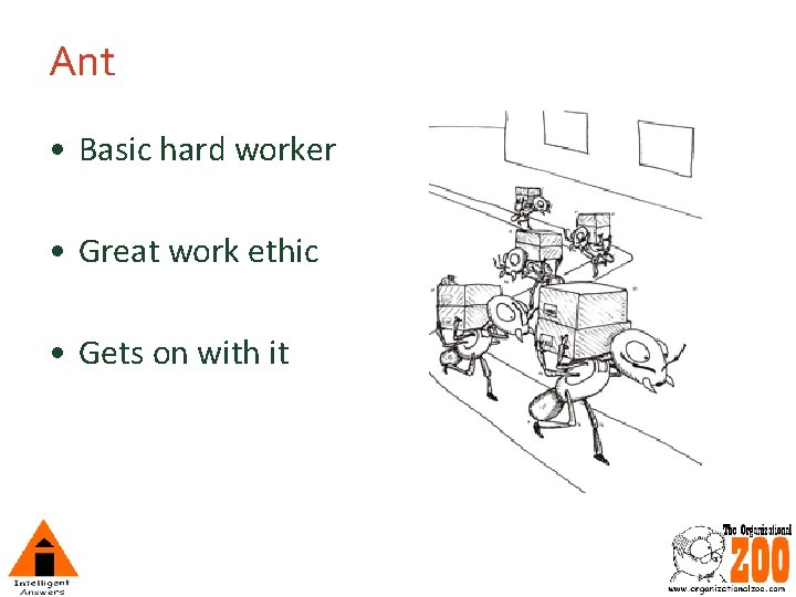 The Organizational Zoo Understanding behaviour Laurel Sutton Creative