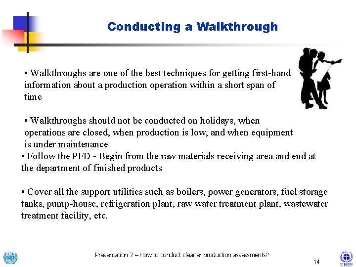 How to conduct cleaner production assessments Presentation 7