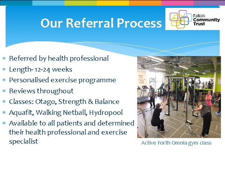 Active Forth Exercise Referral Programme Scott Burton Physical