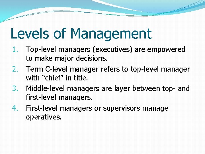 Essentials of Management CHAPTER 1 THE MANAGERS JOB