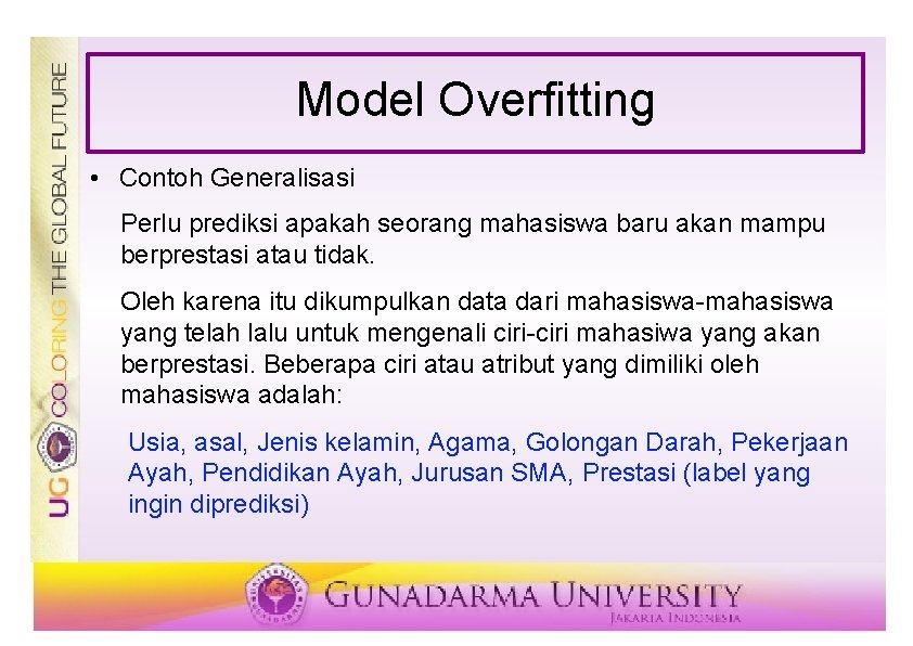 KONSEP DATA MINING Disusun Oleh Dr Lily Wulandari