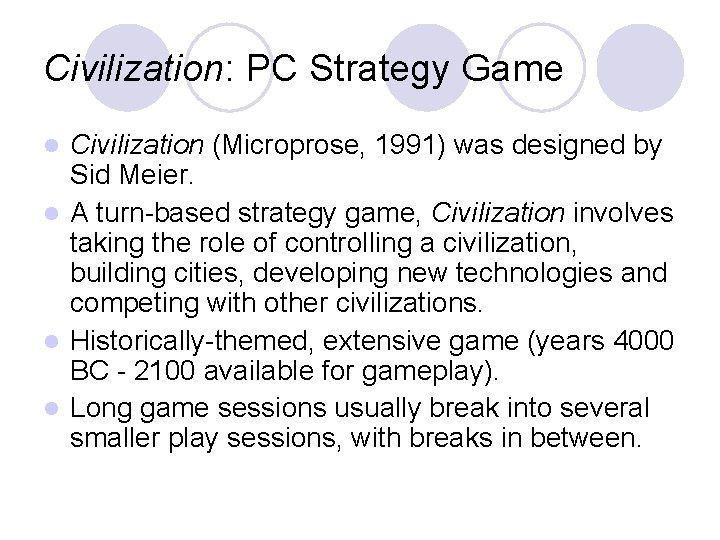 Introduction to Game Studies Games in Culture Chapter