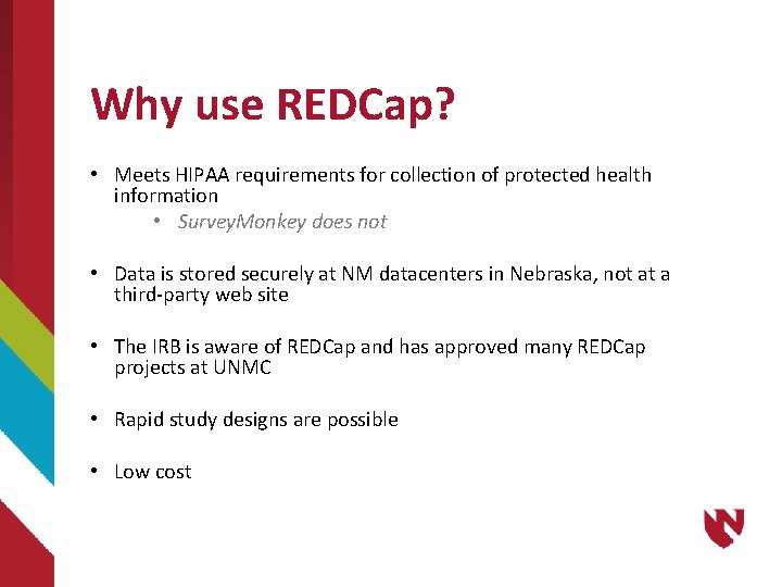 REDCap Basics Michael Gleason Ph D Research Information