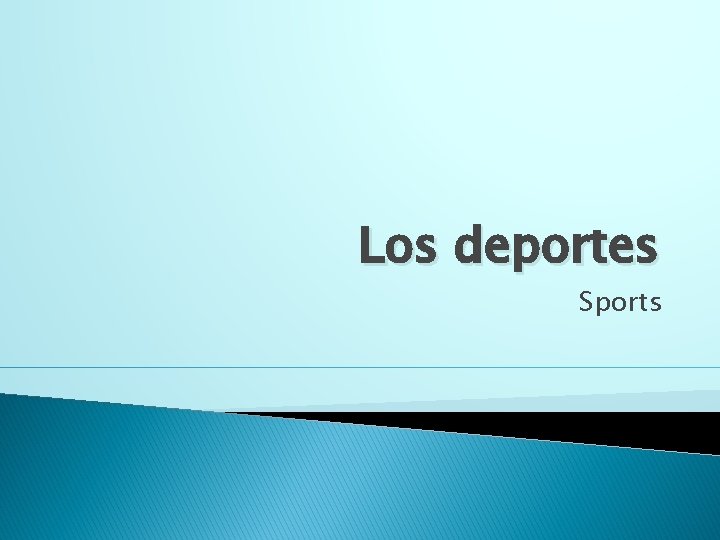 Los deportes Sports Calentamiento Tell what you never