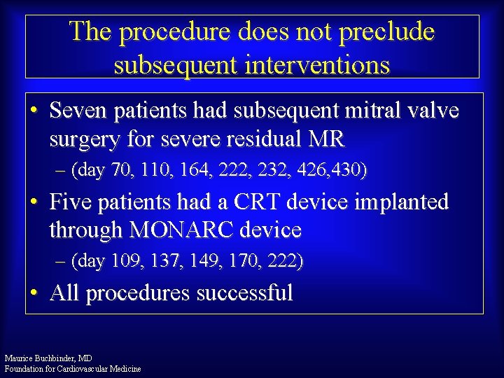 Percutaneous Mitral Valve Repair Coronary Sinus Approach Maurice
