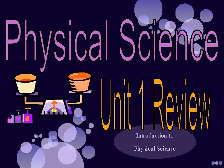 Introduction to Physical Science What three skills do