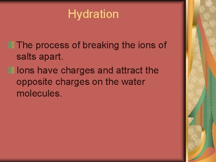 Chapter 4 Aqueous Reactions And Solution Stoichiometry Water
