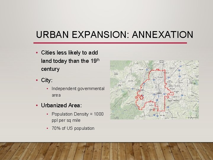 KEY ISSUE 4 WHY DO SUBURBS FACE DISTINCTIVE