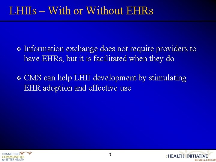 Connecting Communities CMS Role William Rollow MD MPH