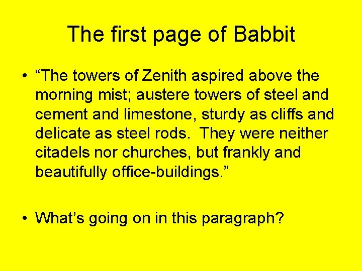 Babbit 1 Introductions On a piece of paper