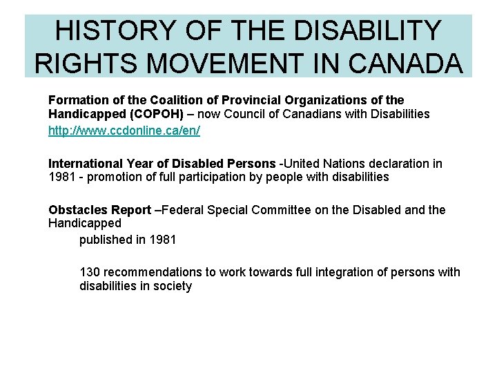 DISABILITY RIGHTS ARE HUMAN RIGHTS LAURIE LETHEREN Lawyer