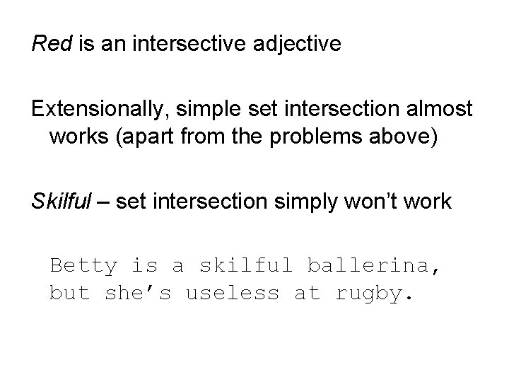 Combining concepts Cognitive Science week 9 compositionality Fuzzy