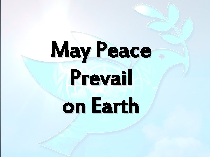 What is the assembly about World Peace Day