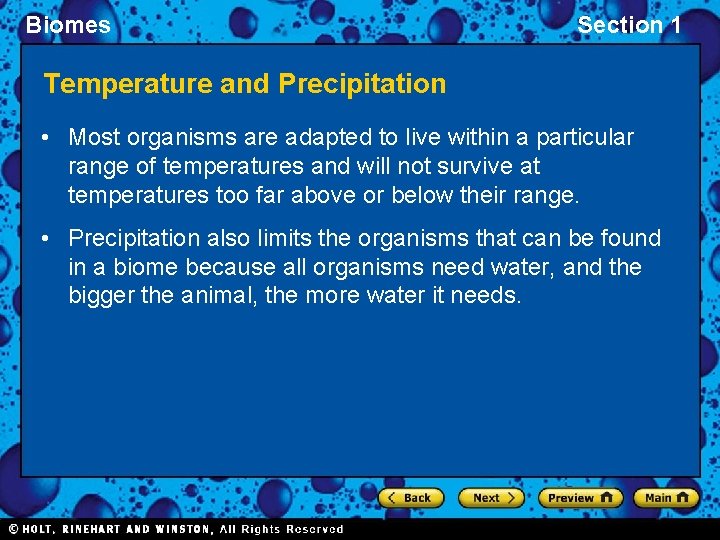 Biomes Section 1 What Is a Biome Preview