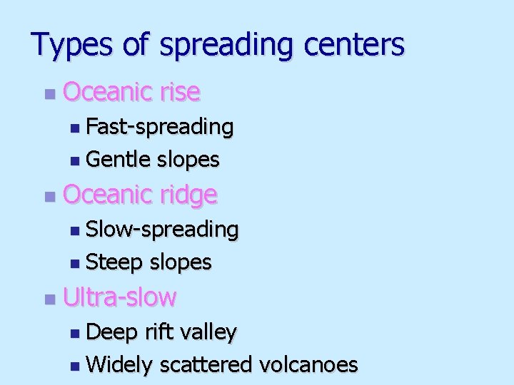 Global distribution of earthquakes Fig 2 13 Plate