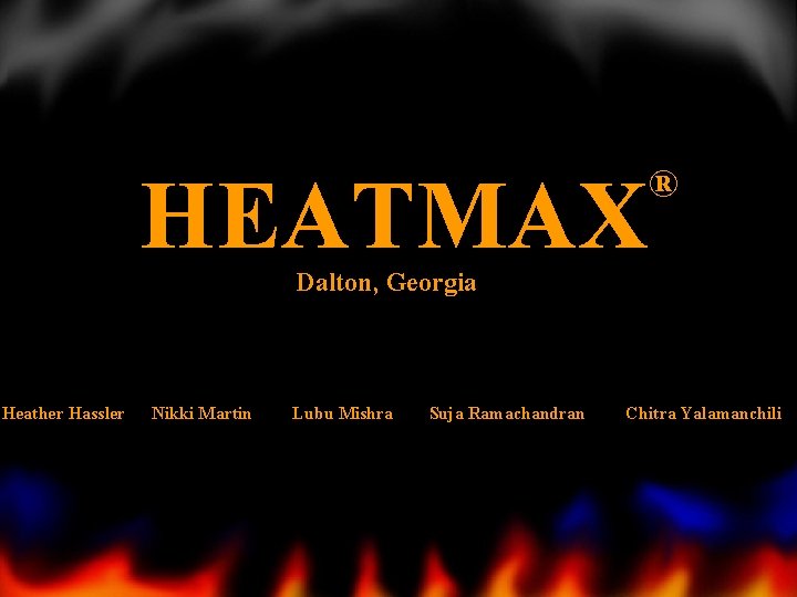 HEATMAX Dalton Georgia Heather Hassler Nikki Martin Lubu