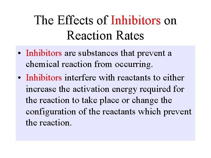 Chemical Reactions and Collision Theory What are Chemical