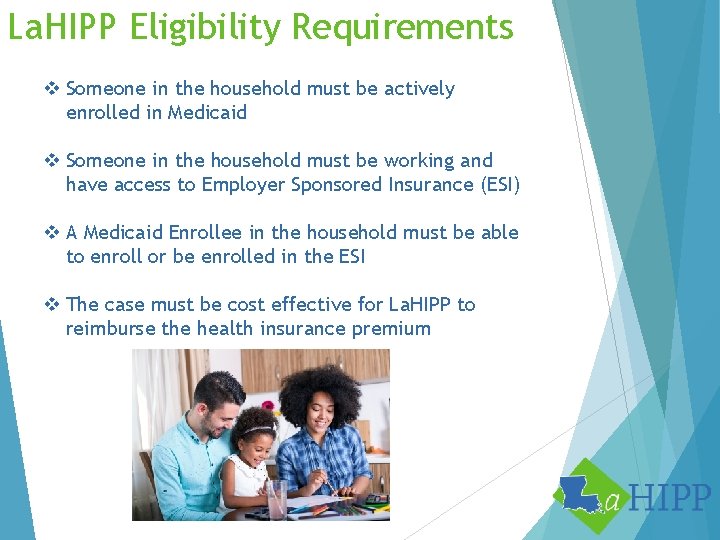 La HIPP Background v La HIPP Louisiana Department