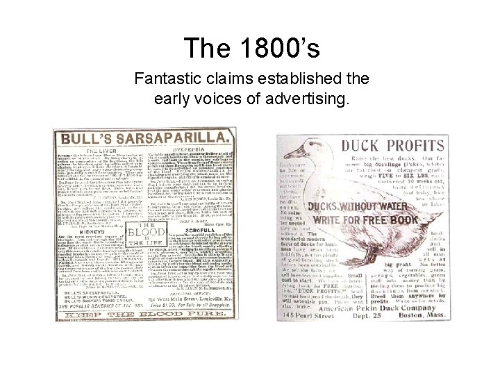 A Brief History of Advertising Advertising can provoke