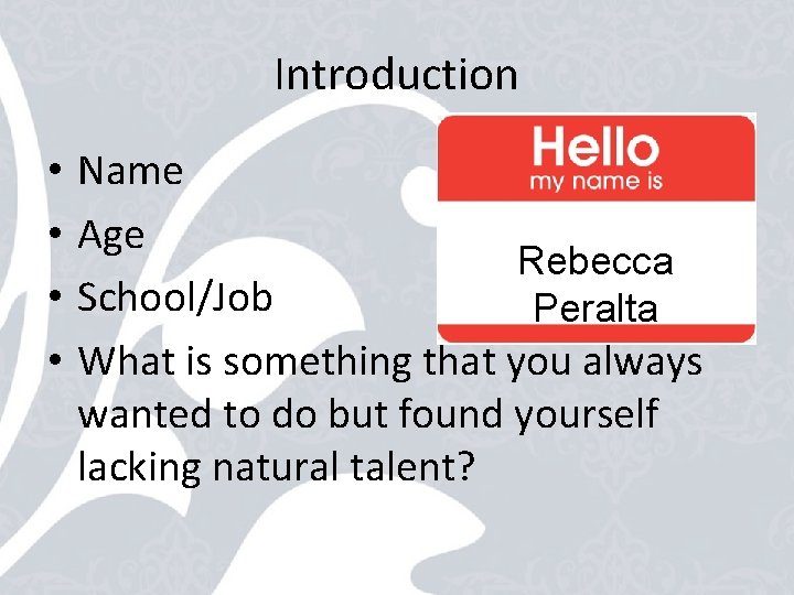 Building Strength Lesson 9 Announcements Easter Fellowship TODAY