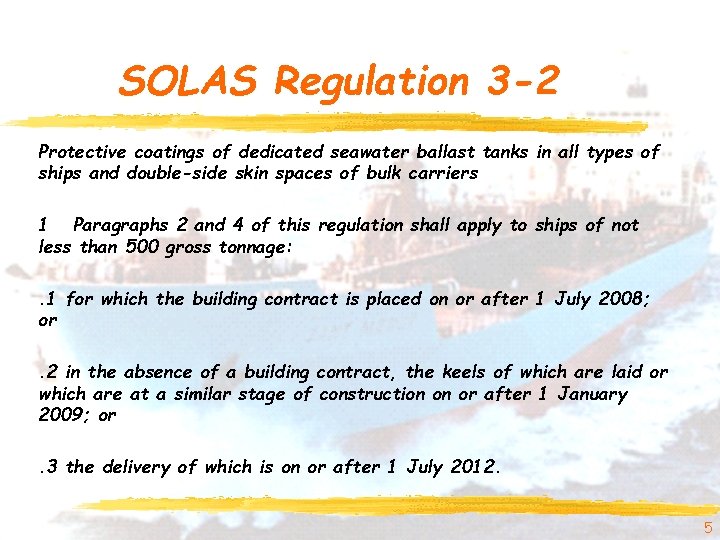 Ship control and classification o Professor Erik Rsg