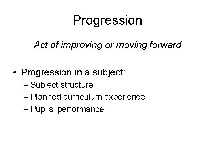 Progression in geography Elizabeth Rynne St Helens School