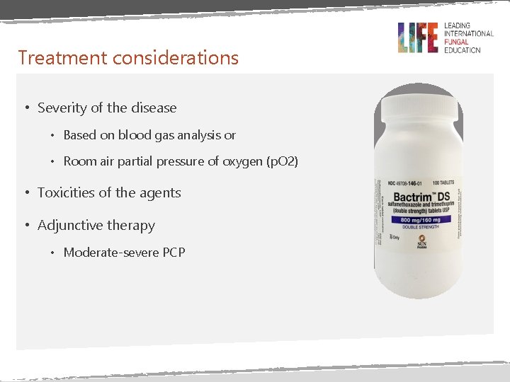 PCP in adults Presentation Treatment and Prophylaxis Prof