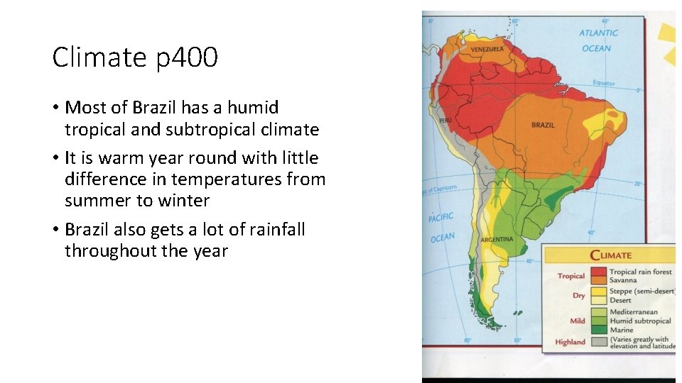 LOCATION Use cardinal directions to describe the relative
