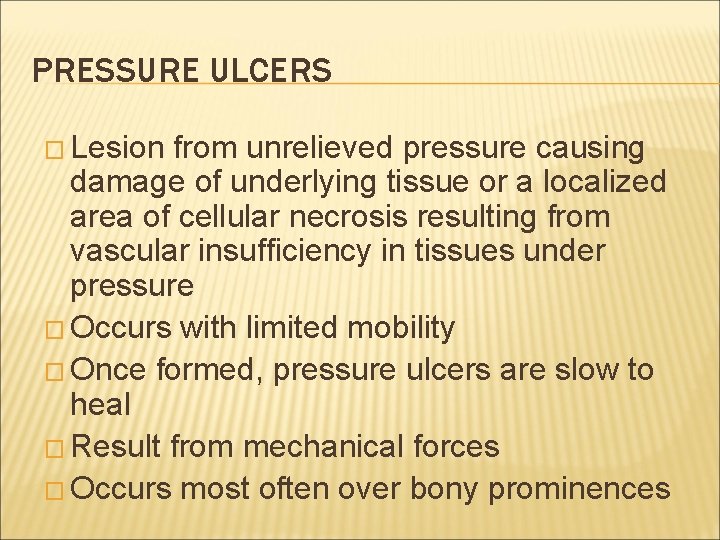 MANAGEMENT OF CLIENTS WITH INTEGUMENTARY PROBLEMS Basal Cell